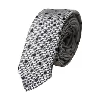 Dolce & Gabbana Seidenkrawatte - - Accessories - Herren - Grau - ONE SIZE