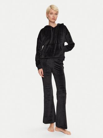 DKNY Pyjama YI80034 Schwarz Relaxed Fit