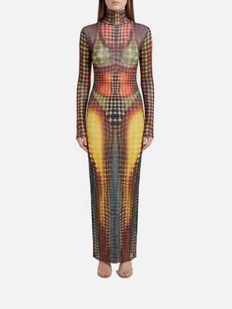 Jean Paul Gaultier Kleid JEAN PAUL GAULTIER Damen Farbe Bunt
