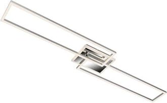 Briloner Briloner Leuchten - LED Deckenleuchte, Deckenlampe dimmbar, inkl. Fernbedienung, inkl. Farbtemperatursteuerung, inkl. Nachtlichtfunktion und Timer, Ch