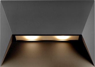 Nordlux Pontio 27 Wandleuchte, schwarz 2218191003