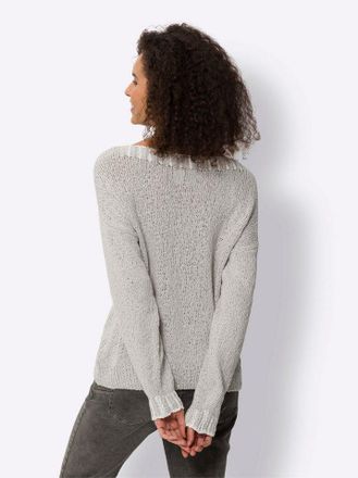 Heine Strickpullover Pullover Langarm