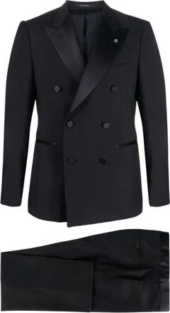 Tagliatore Homme, Costumes, Bleu, Taille: L Myles Double-Breasted Tuxedo