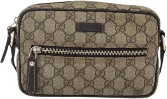 Gucci unisex, Pre-owned, Beige, Taille: ONE Size Sac bandouli&egrave;re en toile Pre-owned