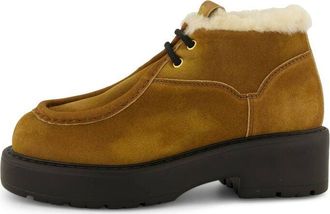 Miu Miu Damen Schnürschuhe MID-CUT BOOTIE aus Leder