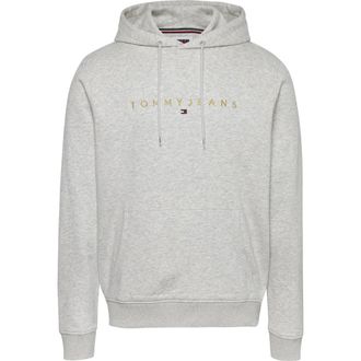 Tommy Jeans Grauer Pullover mit Schiebeverschluss - - Sweatshirts & Hoodies - Herren - Grau - XL