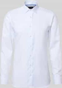 Olymp No. 6 Super Slim Fit Business-Hemd mit Kentkragen