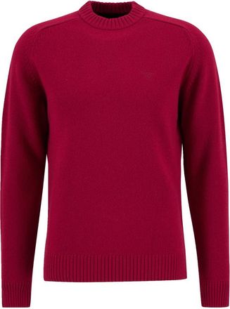 Barbour Softer Pullover Grangetown aus Wolle mit Raglanärmeln in