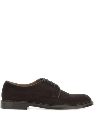 Doucal's derbies en cuir - Marron
