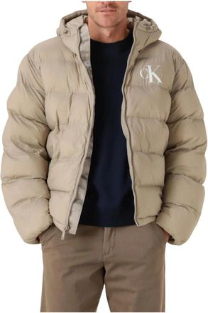 Calvin Klein Herren, Jacken, Beige, MGr&ouml;&szlig;e