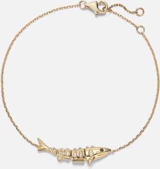 Yvonne L&eacute;on Yvonne L&eacute;on Armband Marlin aus 9kt Gelbgold (375/1000) mit Diamanten