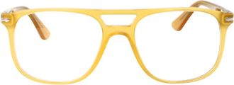 Persol unisex, Accessoires, Jaune, Taille: 52 MM Lunettes Optiques &Eacute;l&eacute;gantes Collection Greta