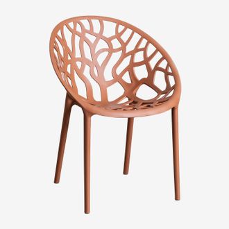 Sklum Stapelbarer Esszimmerstuhl Ores Rost