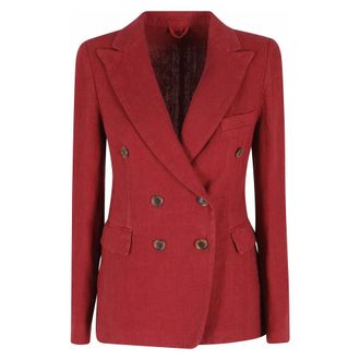 Kiltie Femme, Vestes, Rouge, Taille: 40 FR Blazer Lauren