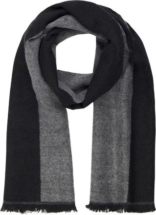 Lindenmann Schal Herren Textil-Schal Herren schwarz/grau