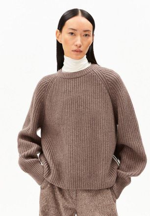 Armedangels Strickpullover KAAGI Pullover aus Bio-Woll Mix Loose Fit (Loose Fit) Loose Fit