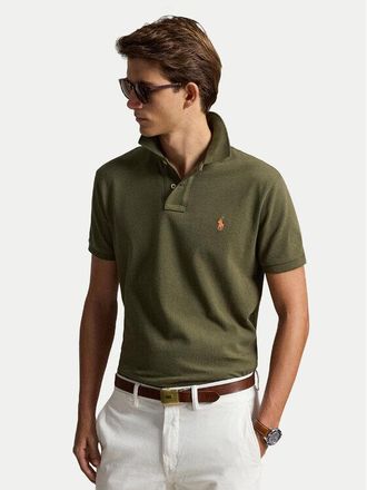 Polo Ralph Lauren Poloshirt 710782592014 Dunkelgr&uuml;n Regular Fit