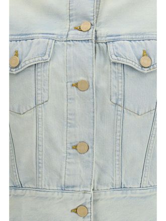 Jacob Cohen Womens Denim Jacket Medium Blue Cotton