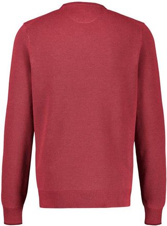 Lerros Strickpullover mit Logo-Stickerei und aus reiner Baumwolle