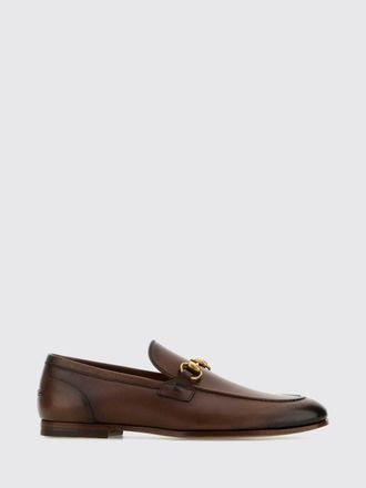 Gucci Mocassins en cuir de veau lisse avec mors Horsebit et semelle en cuir