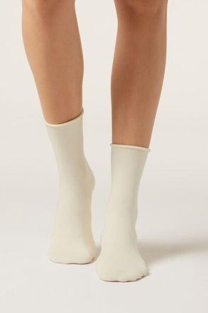 Calzedonia Kurze Socken Mit Cashmere Hautfarben