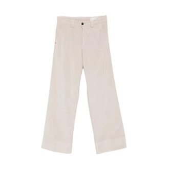 White Sand Hosen Ecru - - Trousers - Damen - Beige - S