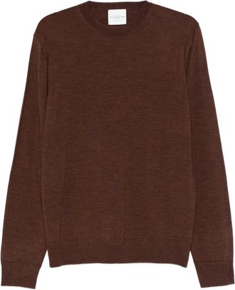 Ballantyne pull en laine - Marron