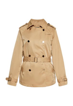 Faina Kurzmantel Damen Beige