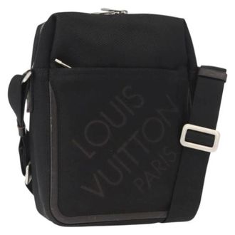 Louis Vuitton Sac bandouli&egrave;re en toile Pre-owned - Femme - Pre-owned - Noir - Taille: ONE Size