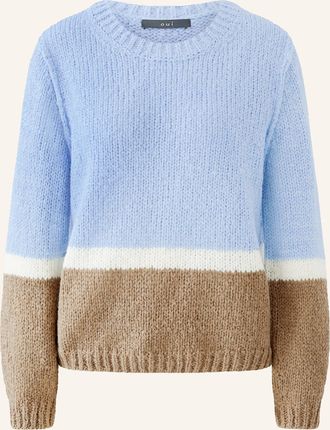 Oui Pullover blau