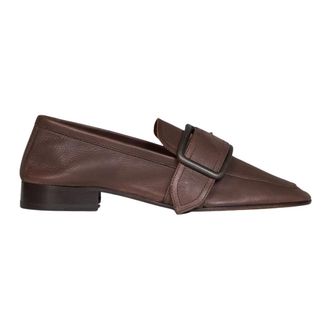 Dries Van Noten Leder-Loafer - - Shoes - Damen - Braun - 38 1/2 EU