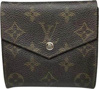 Louis Vuitton unisex, Pre-owned, Brun, Taille: ONE Size Portefeuille en cuir Pre-owned