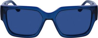 Karl Lagerfeld unisex, Accessoires, Bleu, Taille: ONE Size Kl6142S-423 Lunettes de soleil