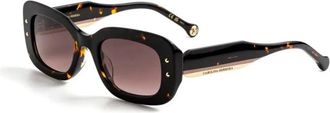 Carolina Herrera Lunettes de soleil Her0411/G/S - Femme - Accessoires - Brun - Taille: 50 MM