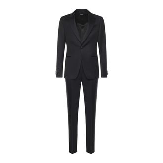 Ermenegildo Zegna Einreiher Anzug - - Suits - Herren - Blau - M