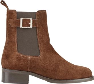 Cosmoparis Femme, Chaussures, Brun, Taille: 41 EU Padma Flat Ankle Boot