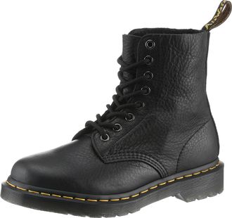 Dr. Martens Schn&uuml;rstiefel DR. MARTENS 8 Eye Boot 1460 Pascal AMBASSADOR, Damen, Gr. 40, schwarz (schwarz ambassador), Leder, unifarben, Schuhe Schn&uuml;rstiefel, Plat