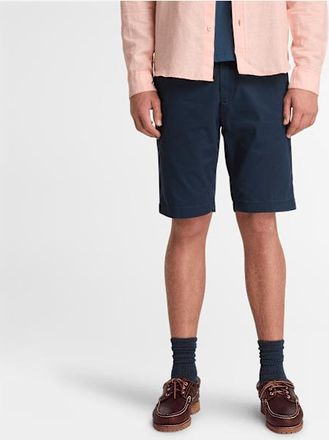 Timberland Topsfield Chinoshorts aus Twill f&uuml;r Herren in Dunkelblau, Herren, Blau, Gr&ouml;&szlig;e