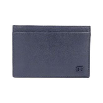 Chanel Pre-owned Card Case - Femme - Pre-owned - Bleu - Taille: ONE Size
