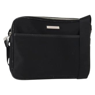 Burberry Sac bandouli&egrave;re en nylon Pre-owned - Femme - Pre-owned - Noir - Taille: ONE Size