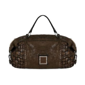 Campomaggi Femme, Sacs, Vert, Taille: ONE Size Rachele Bowler Bag