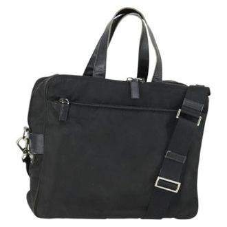 Prada Sac &agrave; main en nylon Pre-owned - Femme - Pre-owned - Noir - Taille: ONE Size