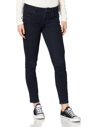 Timezone Damen Slim Kayoutz Freizeithose, Rinse Blue Wash, 29W 32L EU