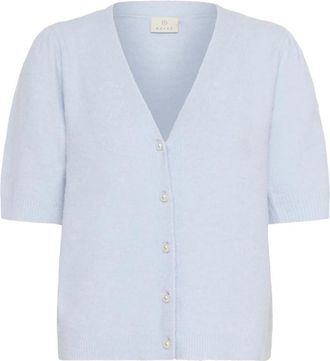 Kaffe Kamarina Cardigan - - Knitwear - Damen - Blau - XS
