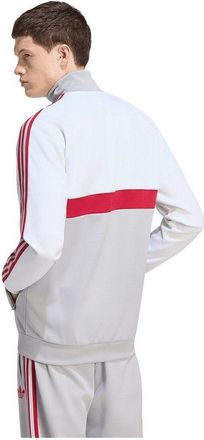 adidas Originals Sweatjacke adidas Originals FC Liverpool Jacke Wei&szlig; Polyester