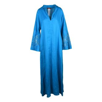 Max Mara Femme, Robes, Bleu, Taille: 38 FR Strano Dress