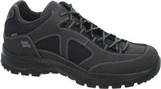 Hanwag M Gritstone Ii Wide GTX Schwarz - Gore-Tex Wasserfester atmungsaktiver Herren Outdoor Schuh, Gr&ouml;&szlig;e EU 45 - Farb