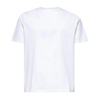 Herno Homme, Tops, Blanc, Taille: XL T-shirt blanc à col rond
