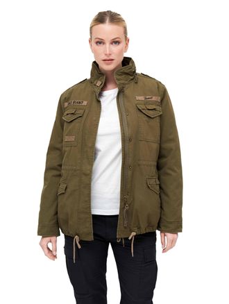 Brandit Women M65 Giant Jacket, Farbe: olive, Größe: 4XL
