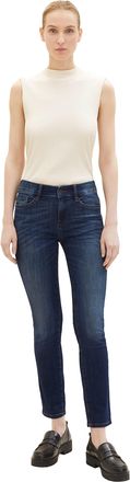 Tom Tailor Damen 1037037 Kate Slim Jeans, 10282 - Dark Stone Wash Denim, 25W / 30L